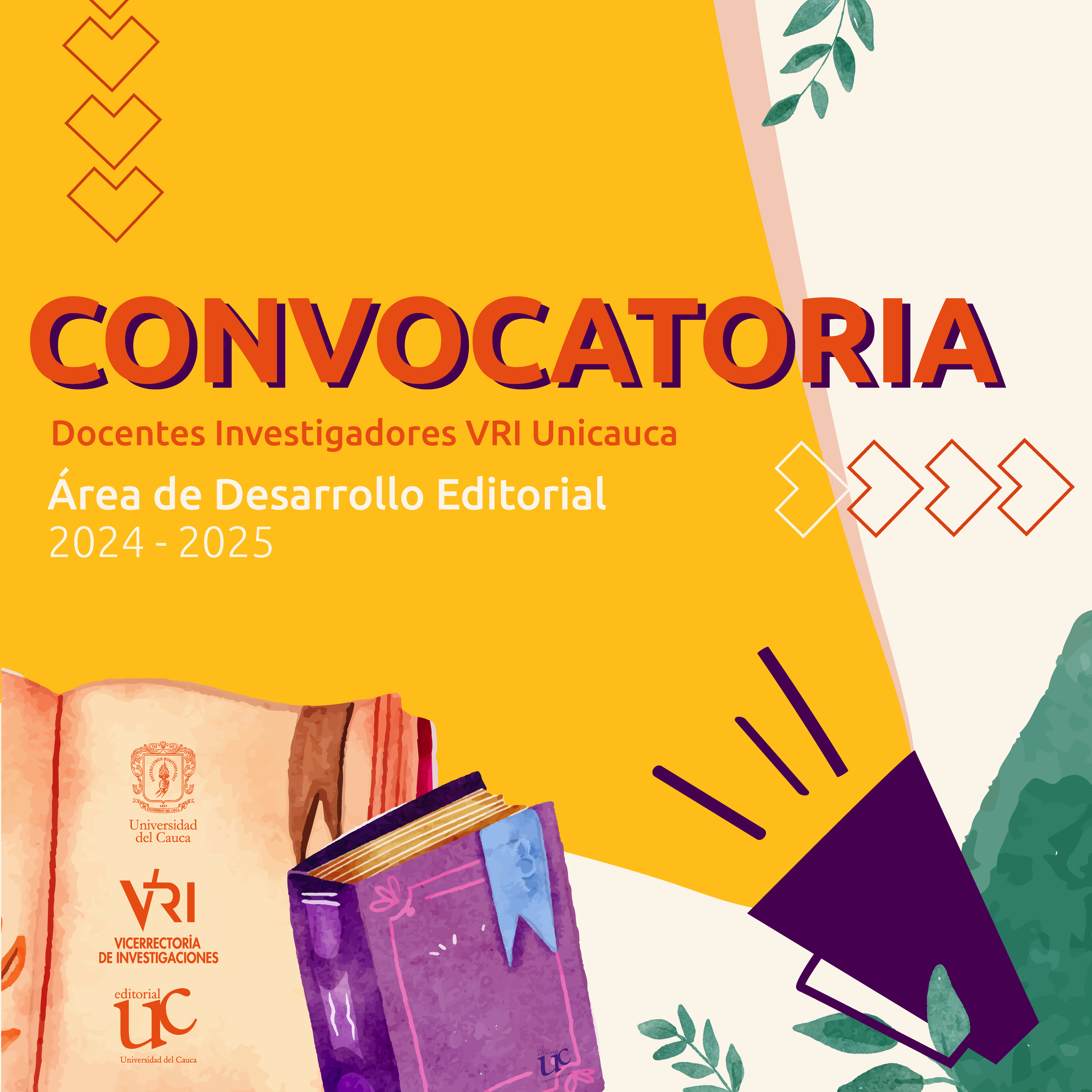 CONVOCATORIA DEL ÁREA DE DESARROLLO EDITORIAL PARA LA PUBLICACIÓN DE ...